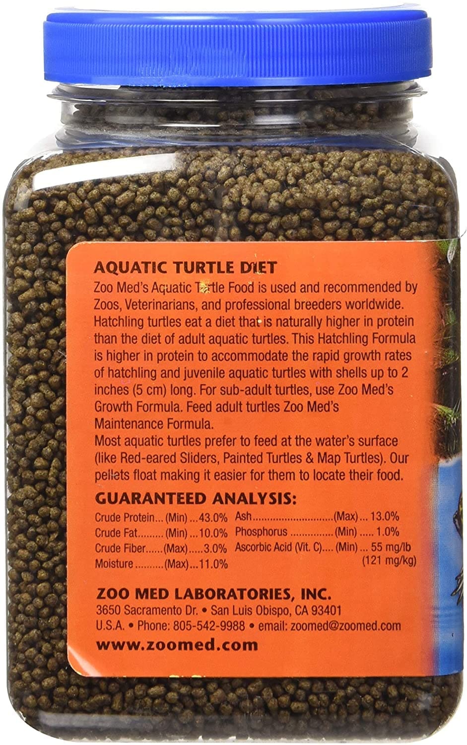 Zoomed natural aquatic turtle food | water turtle hatchling formula ...