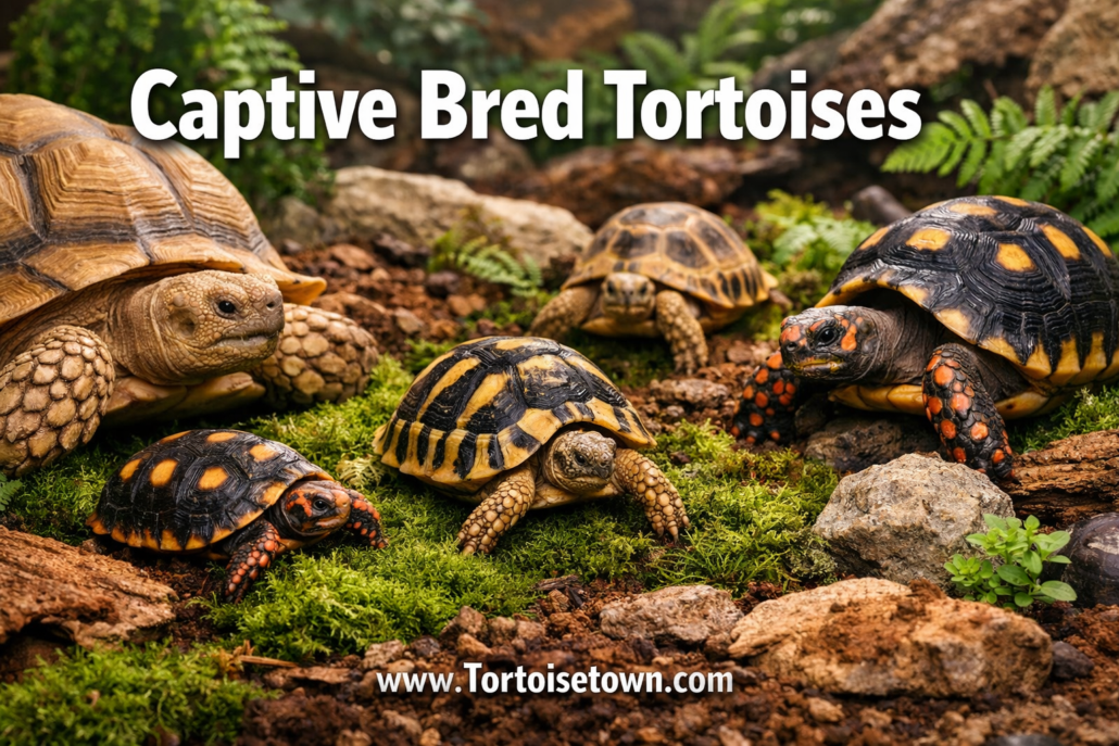 Captive Bred Tortoises: All Species & Tortoise for Sale Guide
